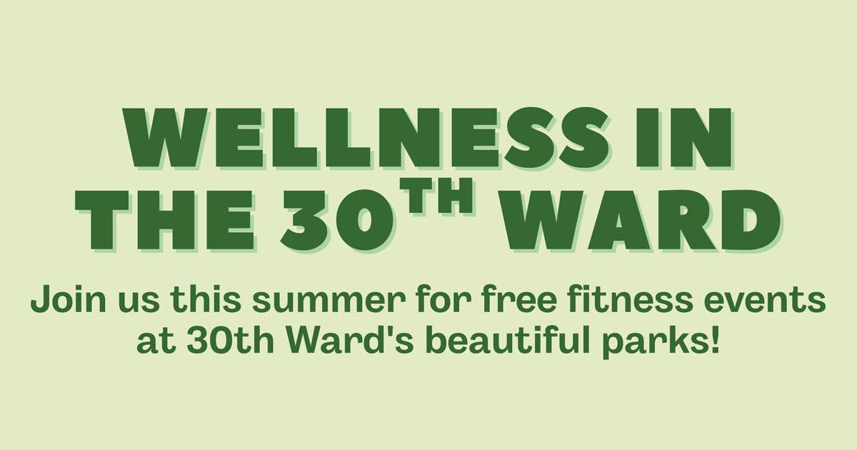 Wellness In The 30th Ward - Jaime Andrade Jr State Representative